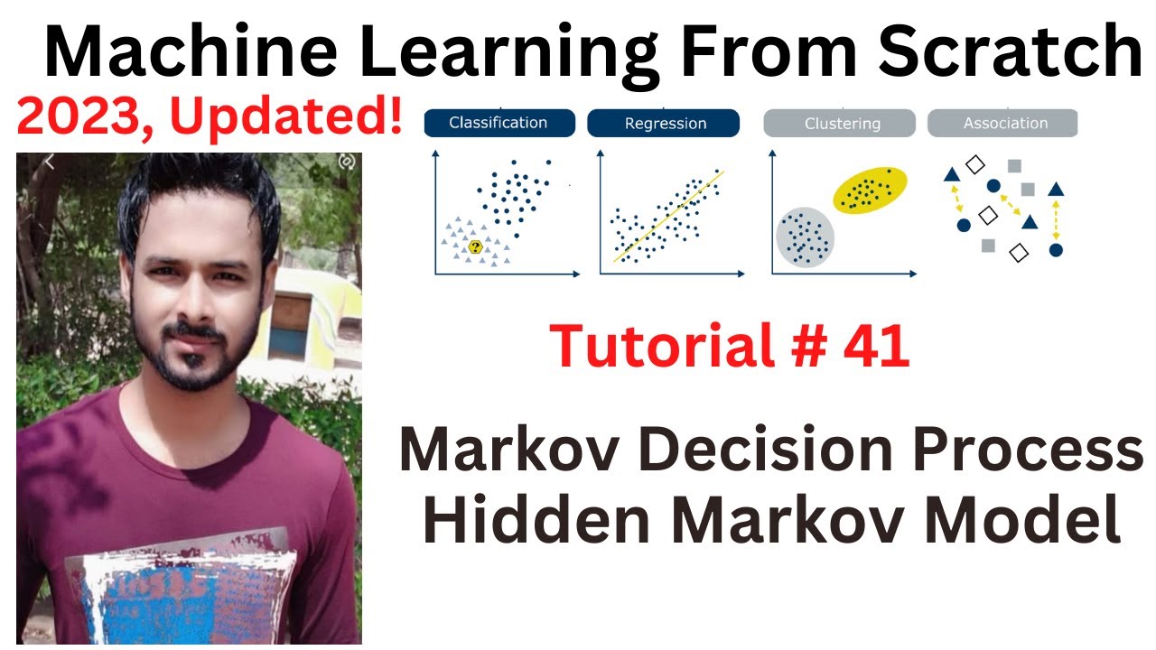 Tutorial 41: (Theory) Markov Decision Process in Urdu/Hindi VS Hidden Markov Model Urdu/Hindi ...