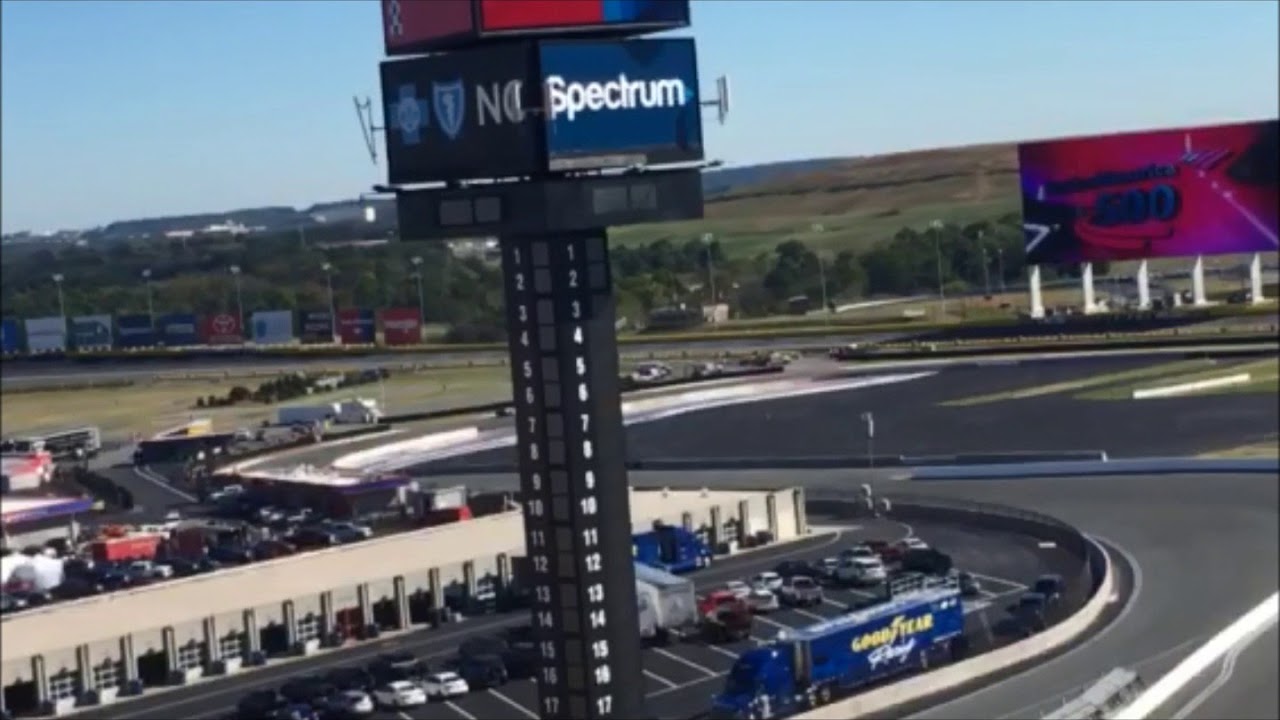 First video from Charlotte's Roval road course - YouTube