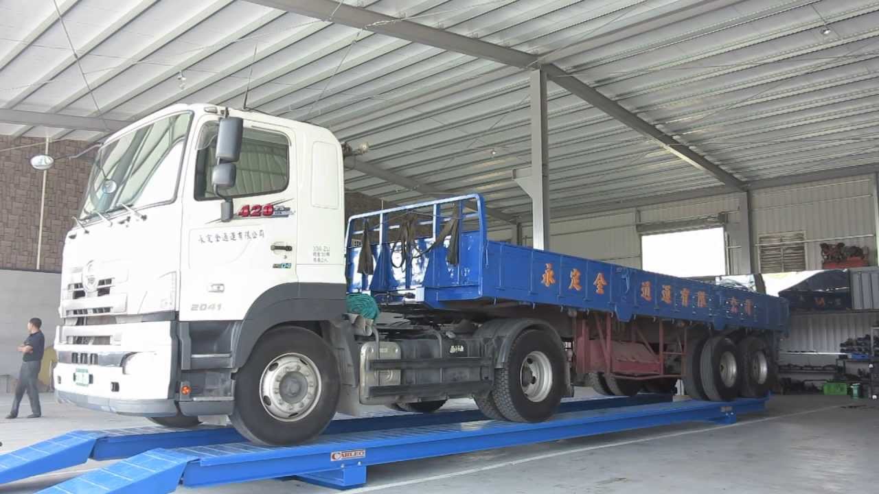 CARLEO-Truck Lift(35tons) ,強倫卡力歐卡車頂車機（35頓） - YouTube