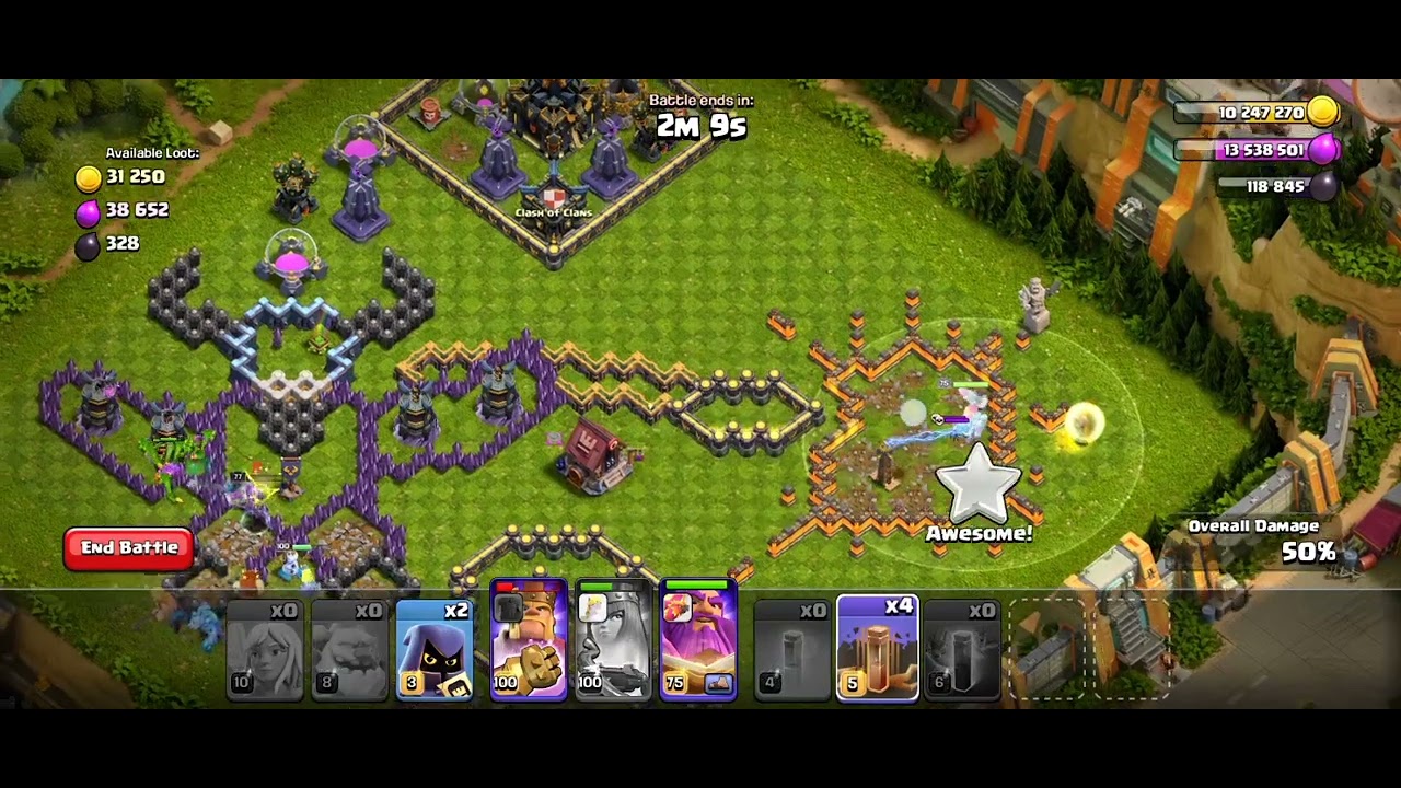 New clash of clans attack #shortvideo #streaming #strategy # ...