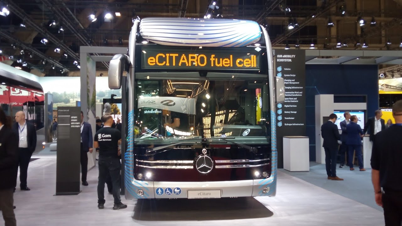 Busworld 2023 | Daimler Bus Mercedes-Benz E-Citaro Hydrogen - YouTube