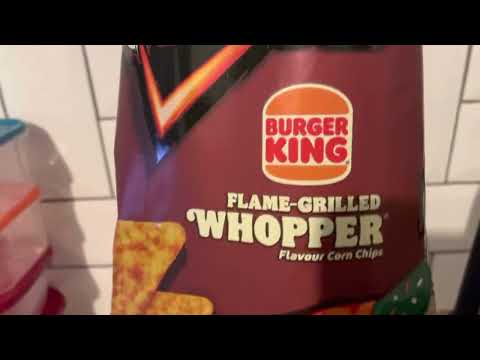 Doritos Limited Edition Flame Grilled Whopper Review - YouTube