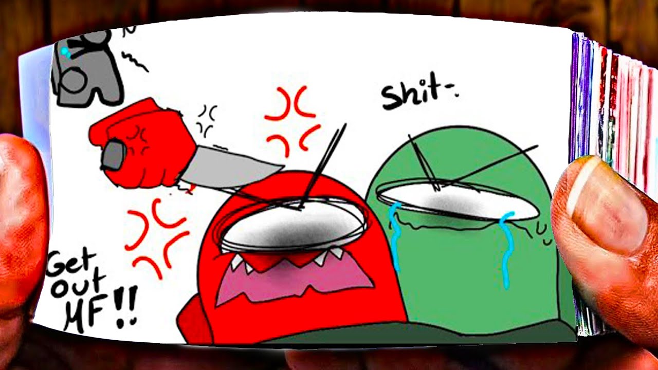 I Love You Meme Fortegreen X Gray Among Us Incredible Flipbook Youtube