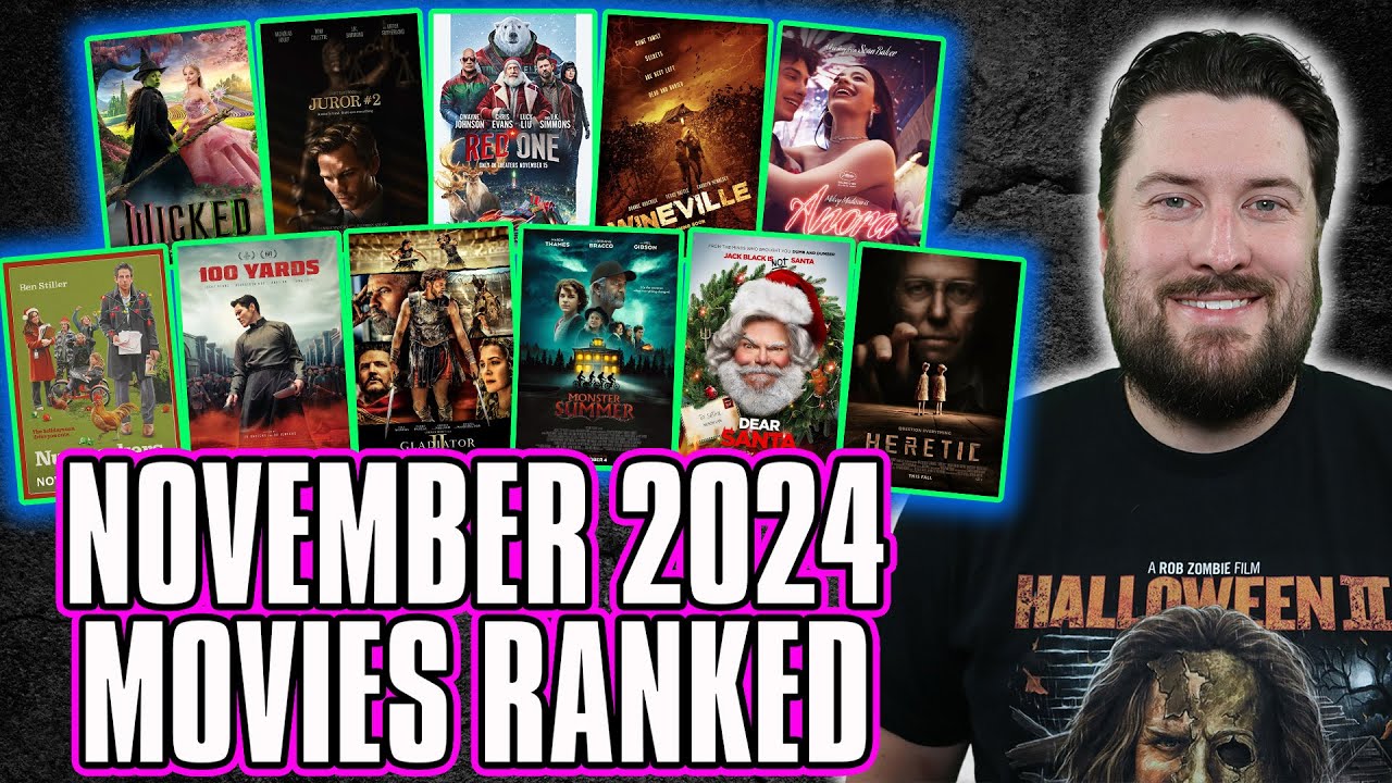November 2024 Movies Ranked - YouTube