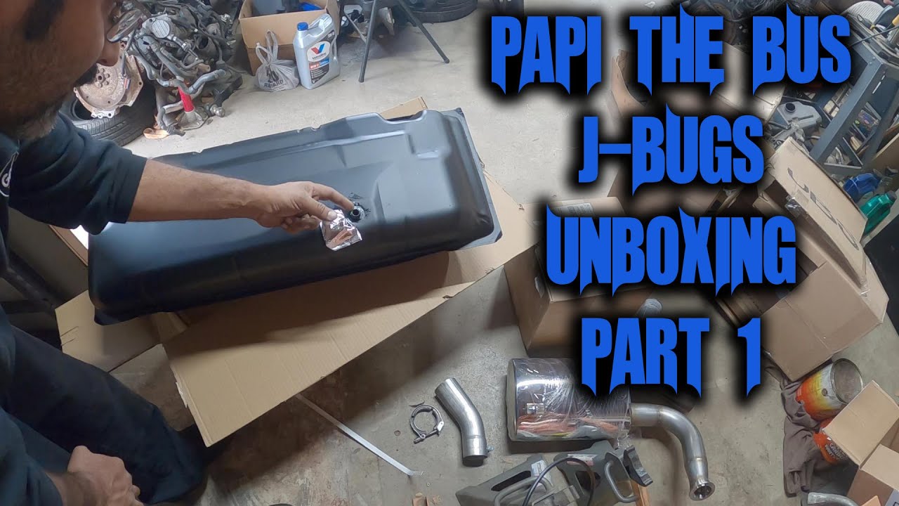 PAPI THE BUS UNBOXING PART 1 - YouTube