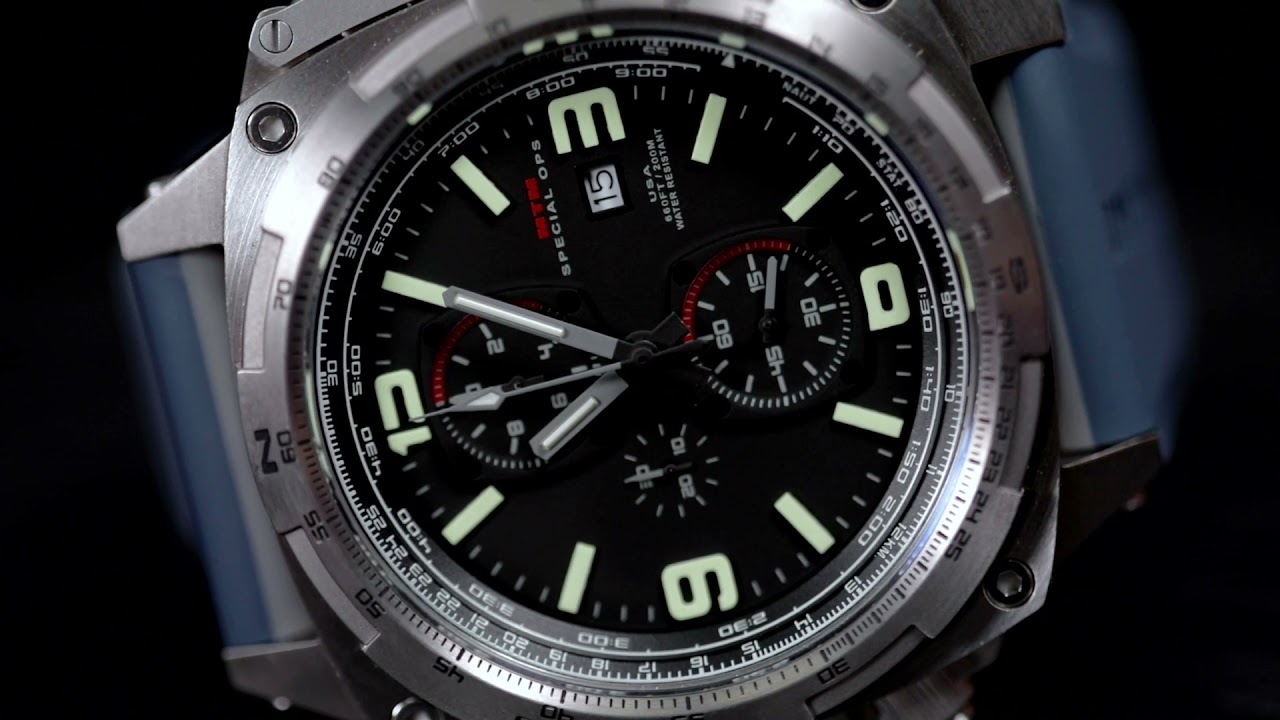 MTM Watch BLUE COBRA - YouTube