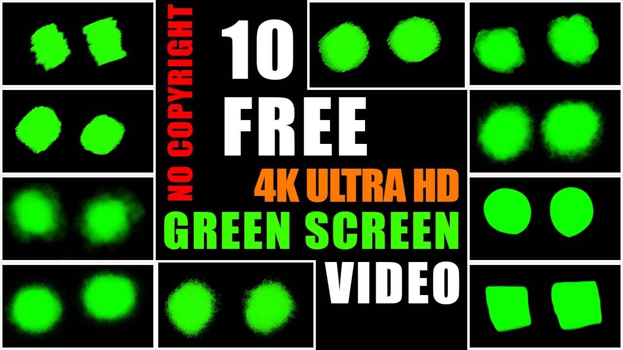 10 Free Green Screen Video | 4K Video | No Copyright Video - YouTube
