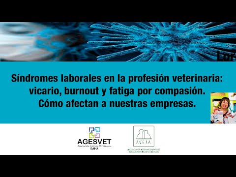 Síndromes laborales en la profesión veterinaria (Inmaculada Pérez) - AGEVET y AVEPA