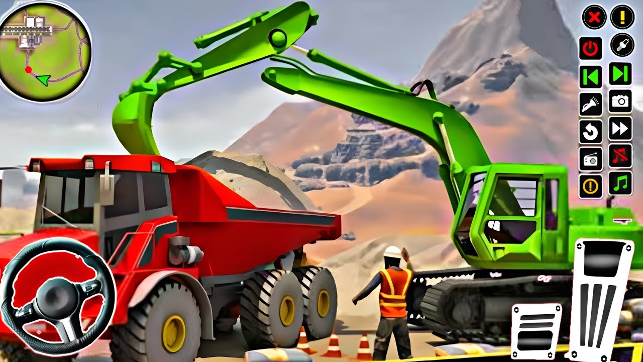 Bridge Construction in Modern City 🚜 | Construction Simulator Games ...