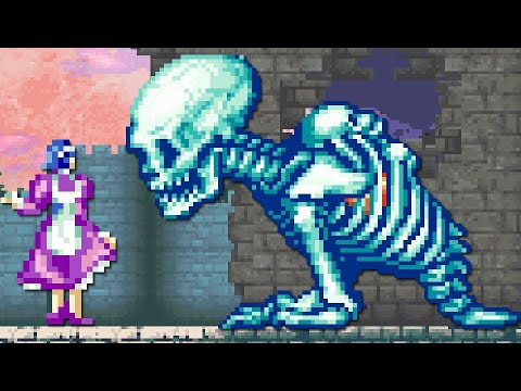 Persephone in Castlevania AoS (GBA) All Bosses (No Damage) - YouTube