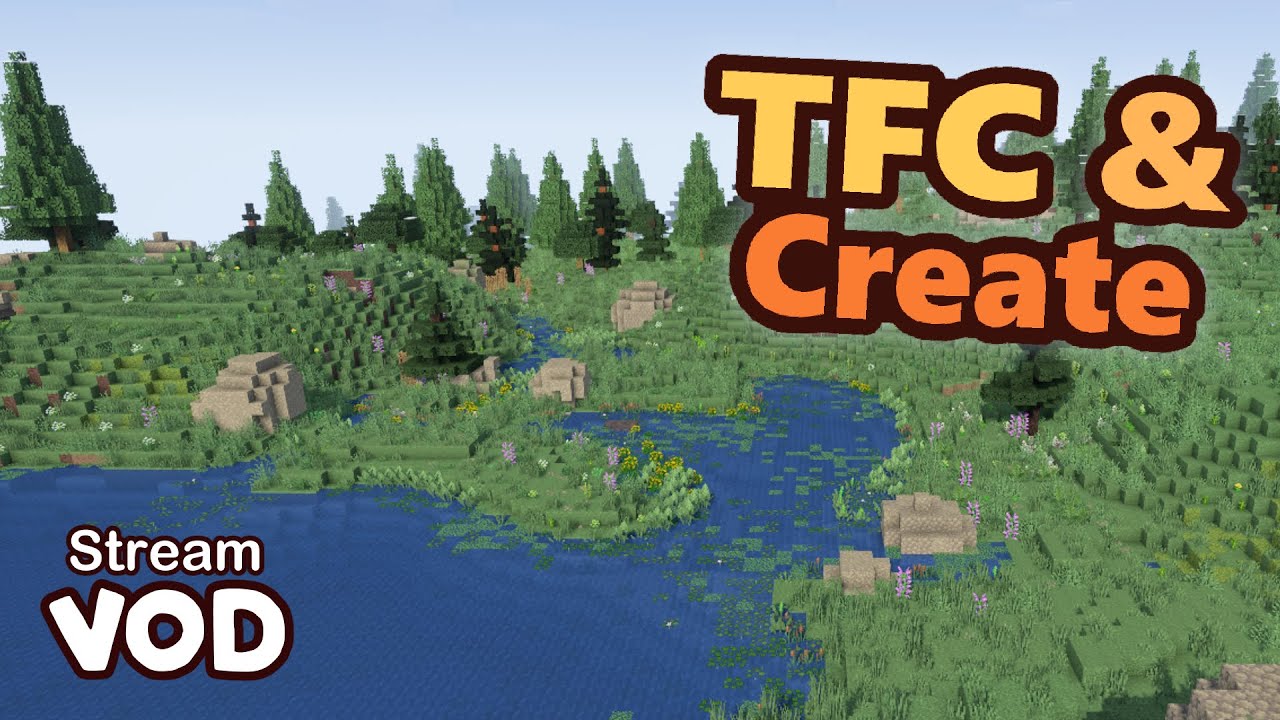 🌱 Beginnings - ⚙️ TFC & Create ⚙️ - [ Live Stream VOD ] --- Modded ...