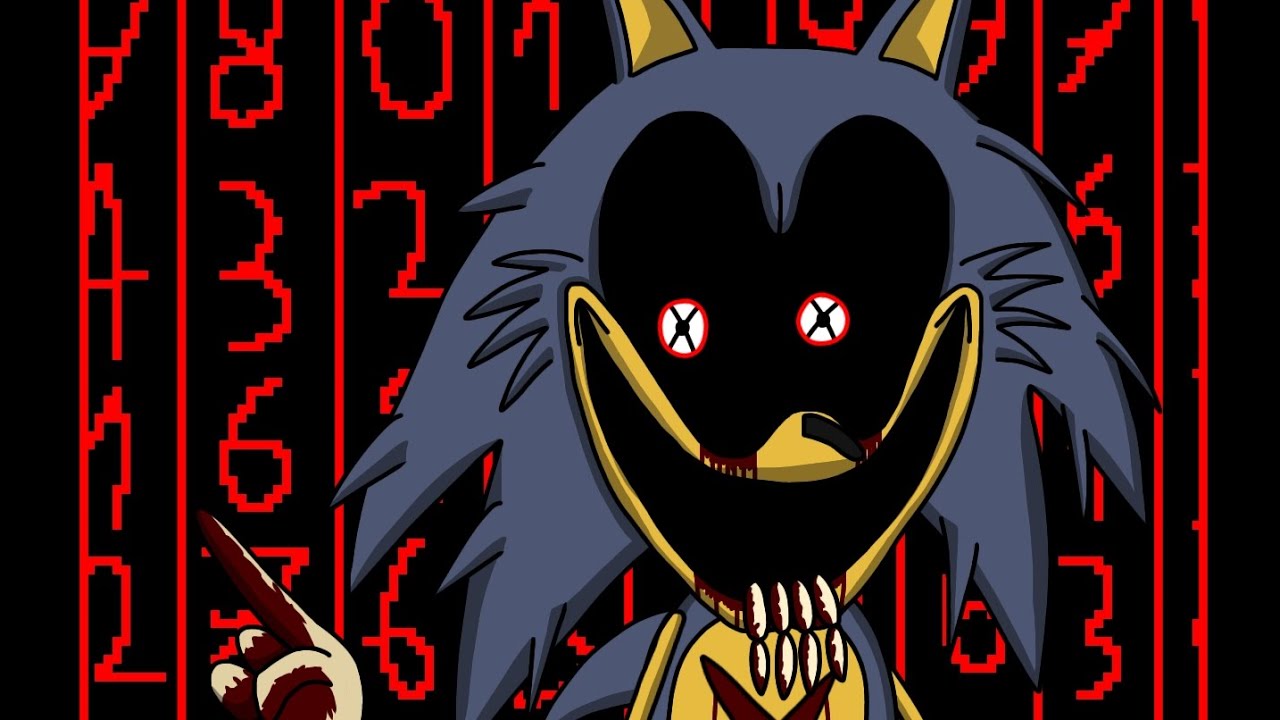 Dibujó de Lord X (Fnf sonic.exe) - YouTube
