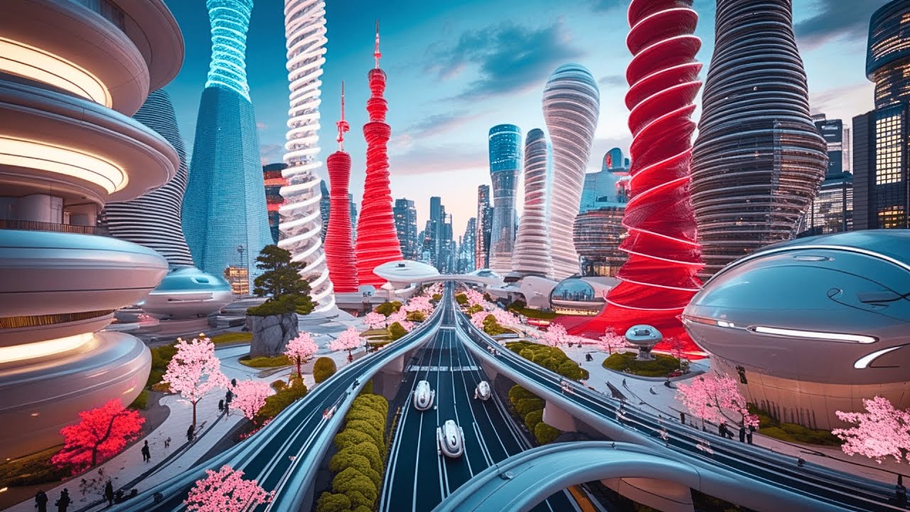 Discover the Secrets of Tokyo 2200 Future City | NeoFuture City - YouTube