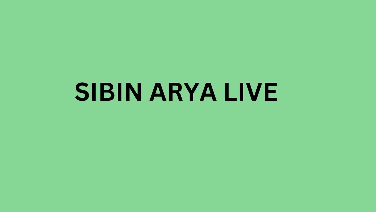 BB6 | SIBIN ARYA LIVE | MAYA'S VLOG - YouTube