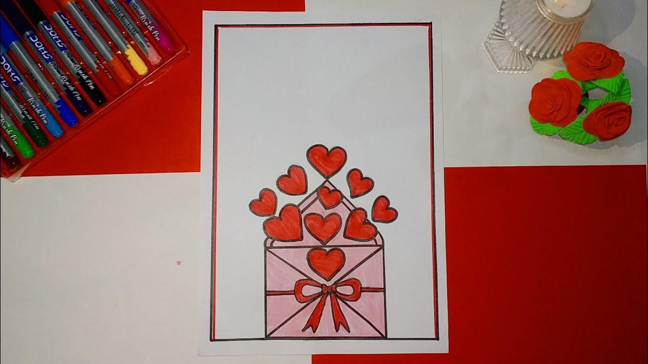 Assignment Front Page Design/A4 Sheet/Project Work Designs/Red Heart ...