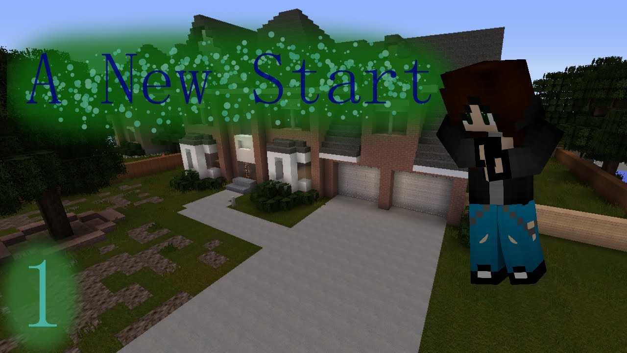 A New Start: moving in [Ep:1 S:1 minecraft roleplay] - YouTube