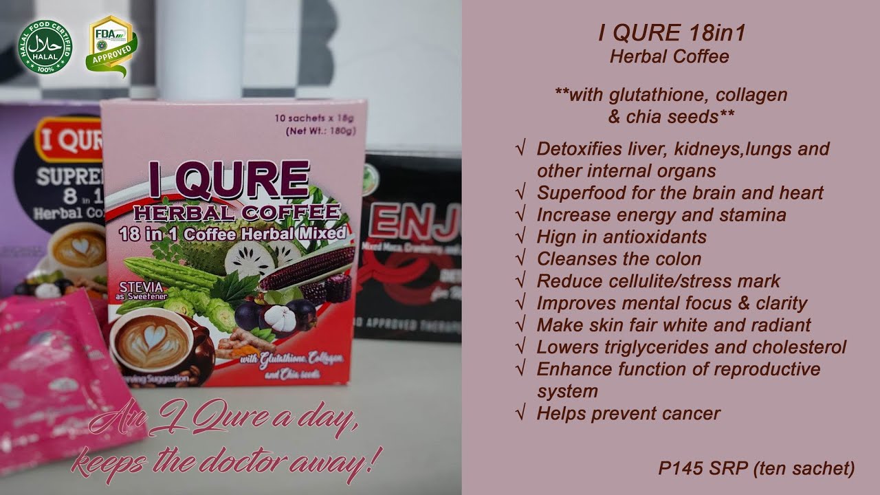 I Qure Herbal Coffee | Obesity | Mayo 27, 2023 - YouTube