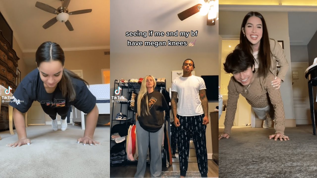Megan Knees TikTok Challenge Compilation | VIRAL TIKTOK COMPILATION #2 ...