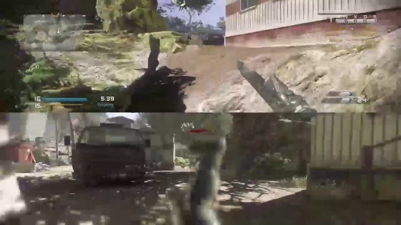 Playing cod ghost with brother - YouTube