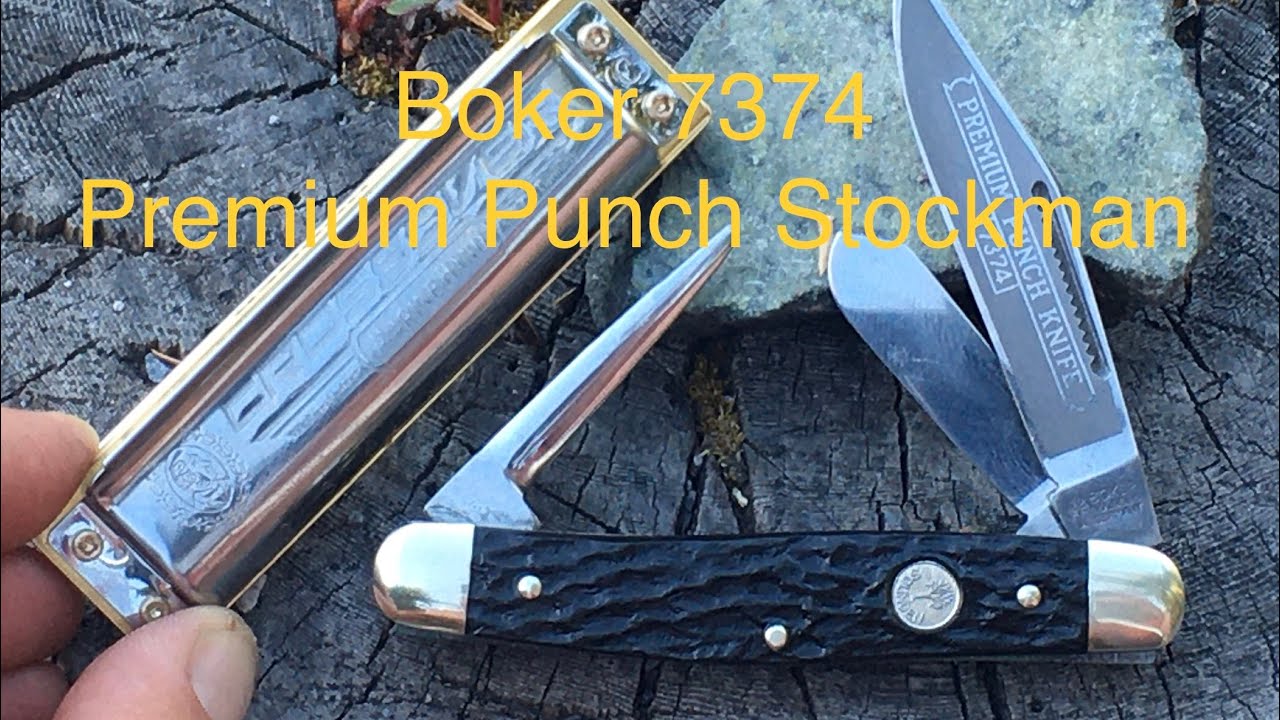 Boker 7374 premium punch stockman, Hohner Crossover “C” - YouTube