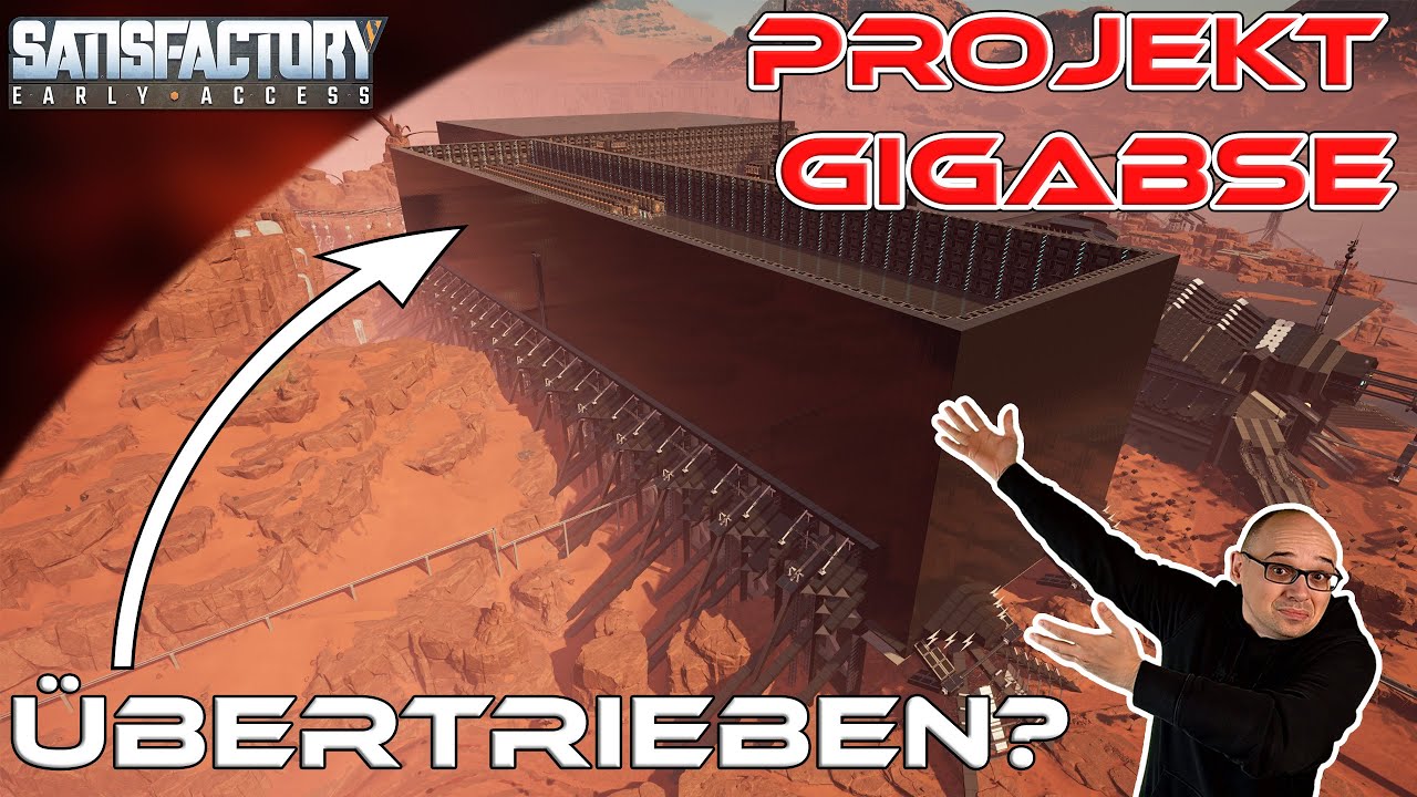 Gigabase Update: Meine Mega-Baustelle in Satisfactory! - YouTube