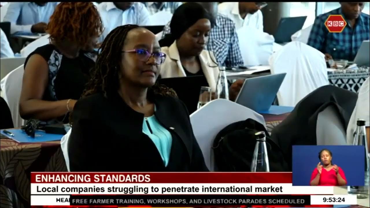 KEBS partners with the World Trade Organization - YouTube