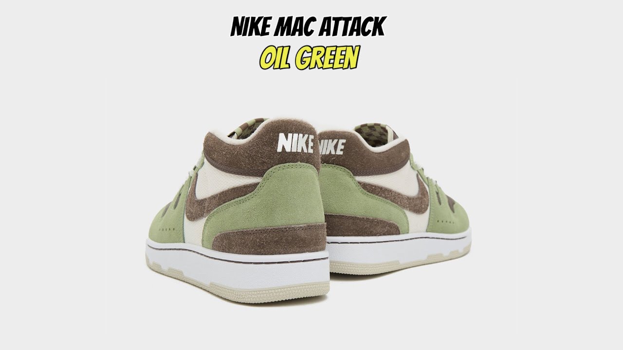 Nike Mac Attack Oil Green - YouTube