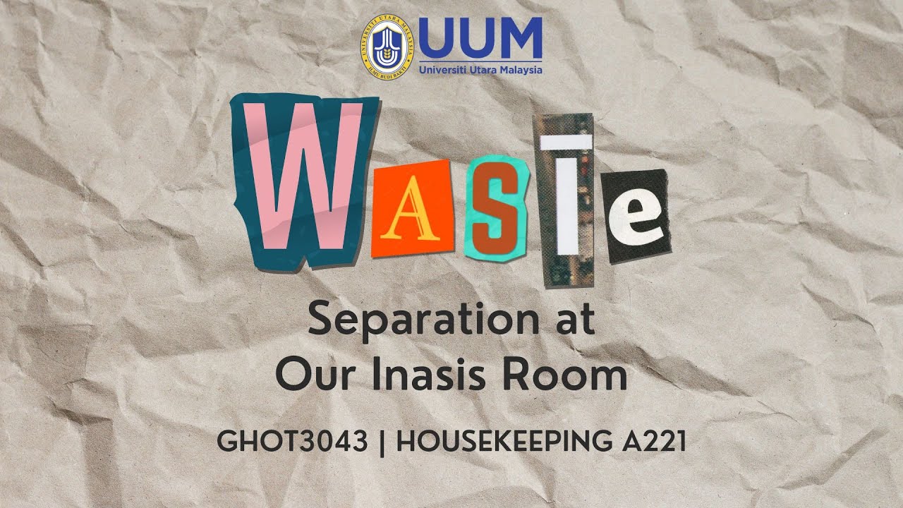 Sorting Trash GA Housekeeping 1 A221 - YouTube