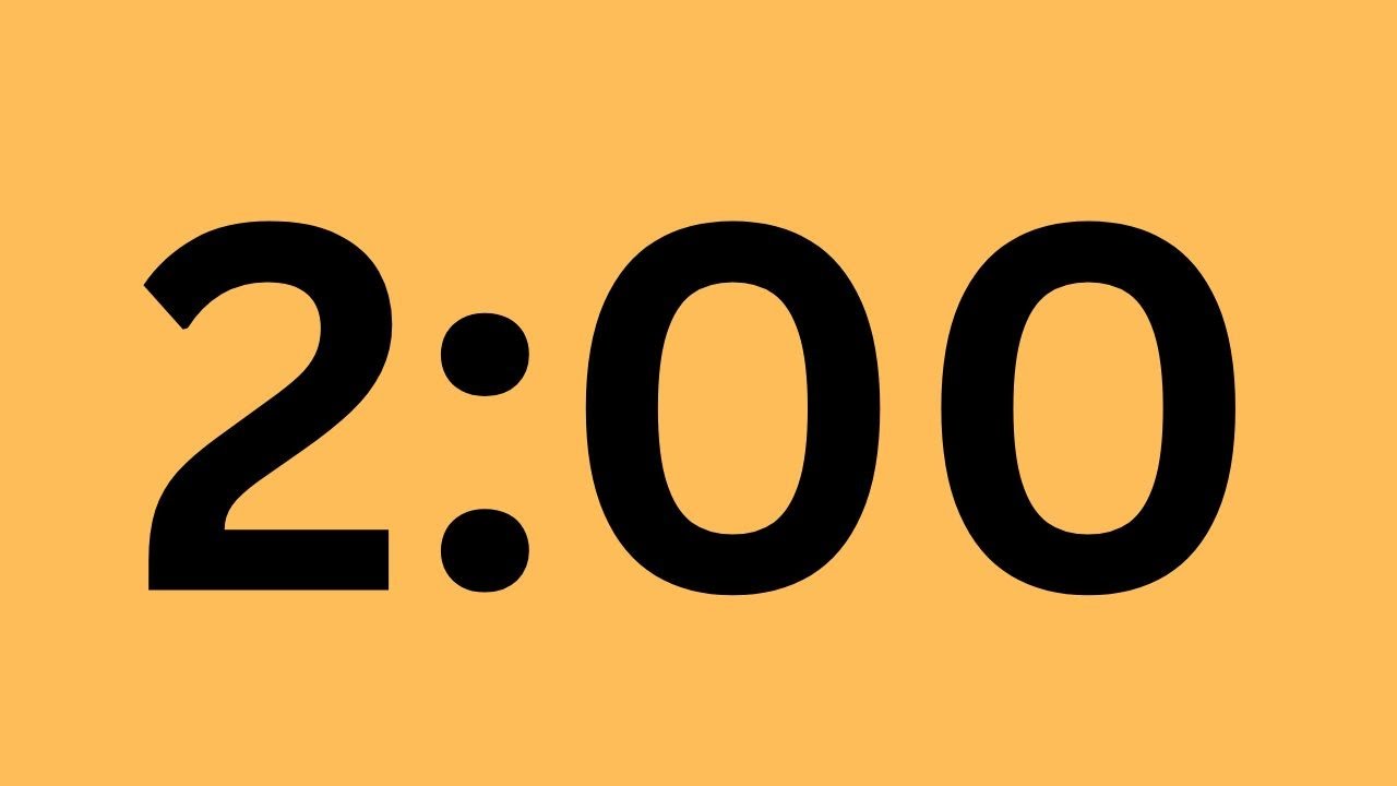 2 Minute Timer With Alarm 2024 120 Seconds Countdown Timer best