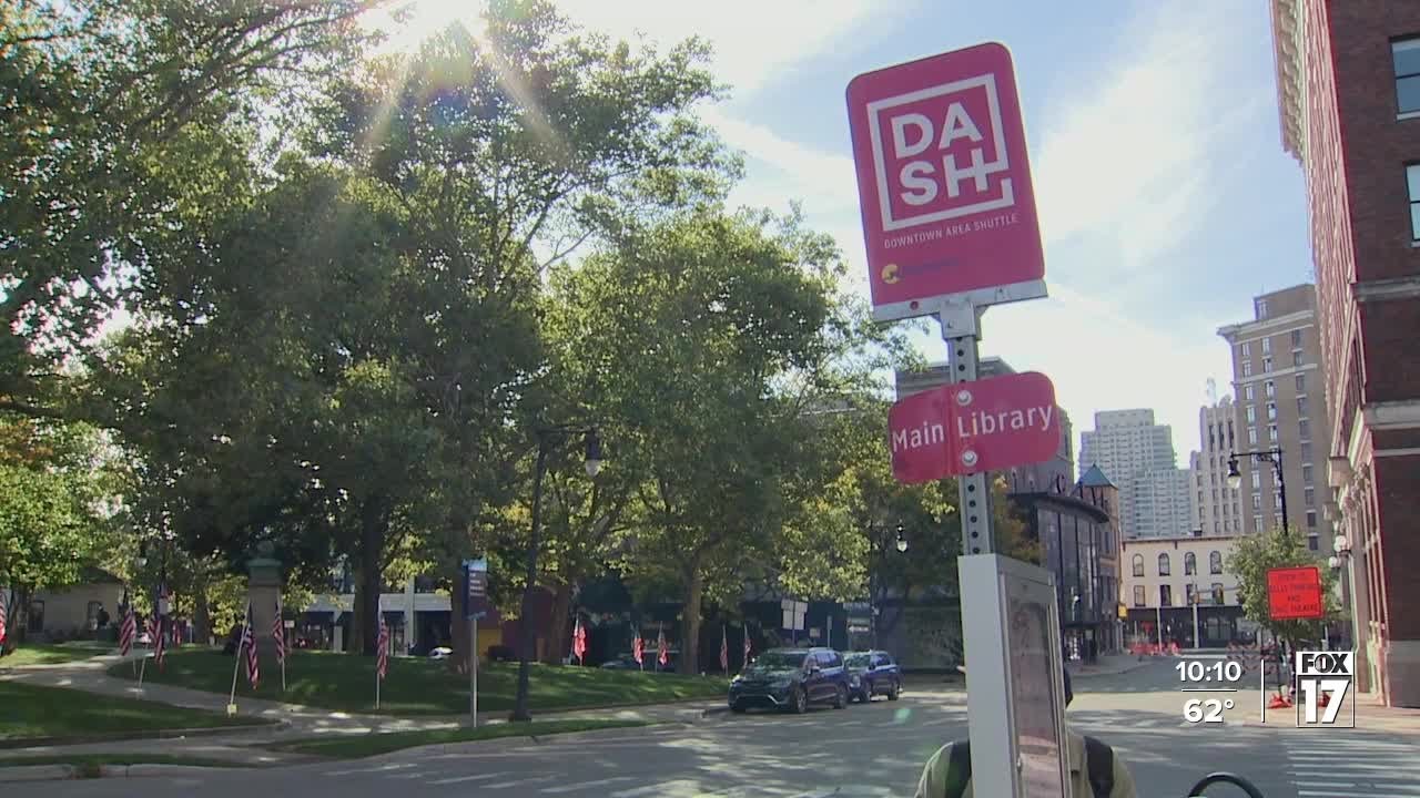Future of Grand Rapids’ free DASH shuttle under review - YouTube