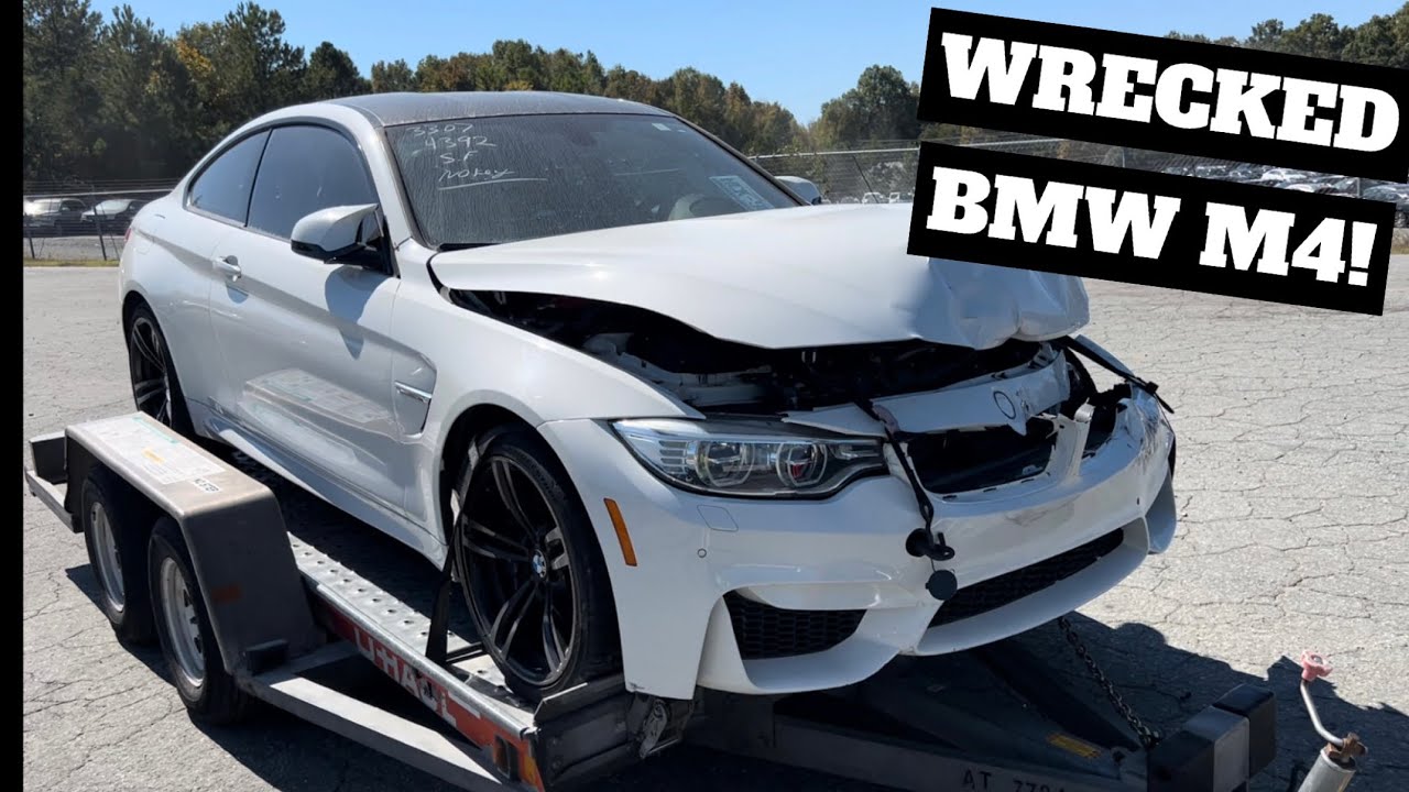 Rebuilding a *WRECKED* F82 BMW M4! - YouTube
