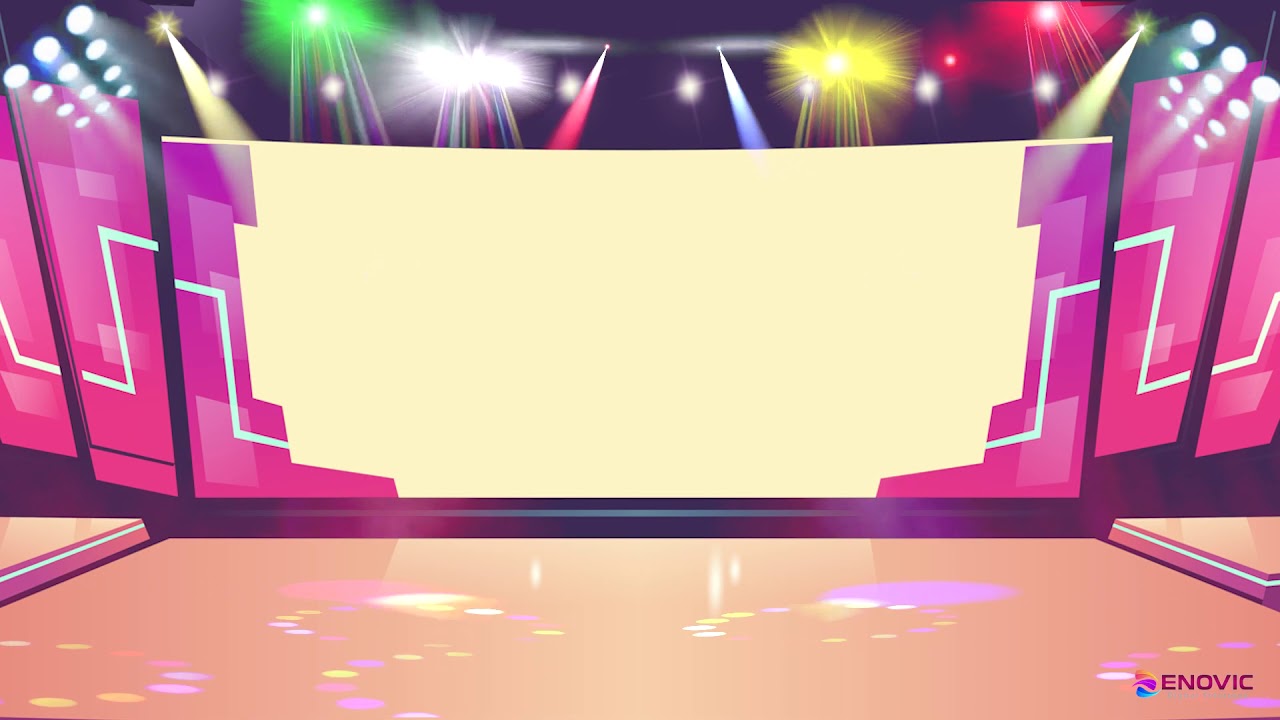 STAGE BACKGROUND-8 WITH LIGHTS - YouTube