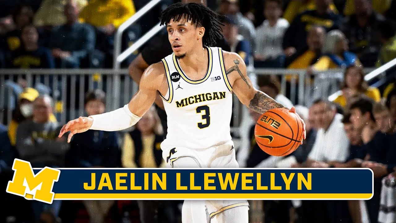 2024 Senior Highlights: Michigan G Jaelin Llewellyn | Michigan Men's ...