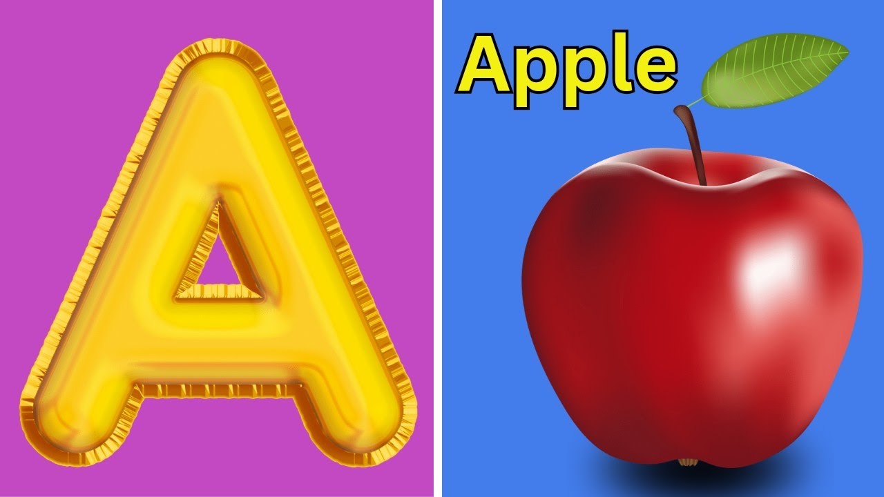 Abcd song | abc song on youtube | a for apple b for ball | now I know ...