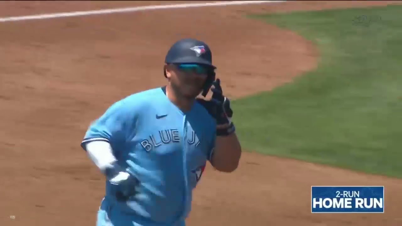 Alejandro Kirk Hits His First Home Run Of The Season | Blue Jays vs ...