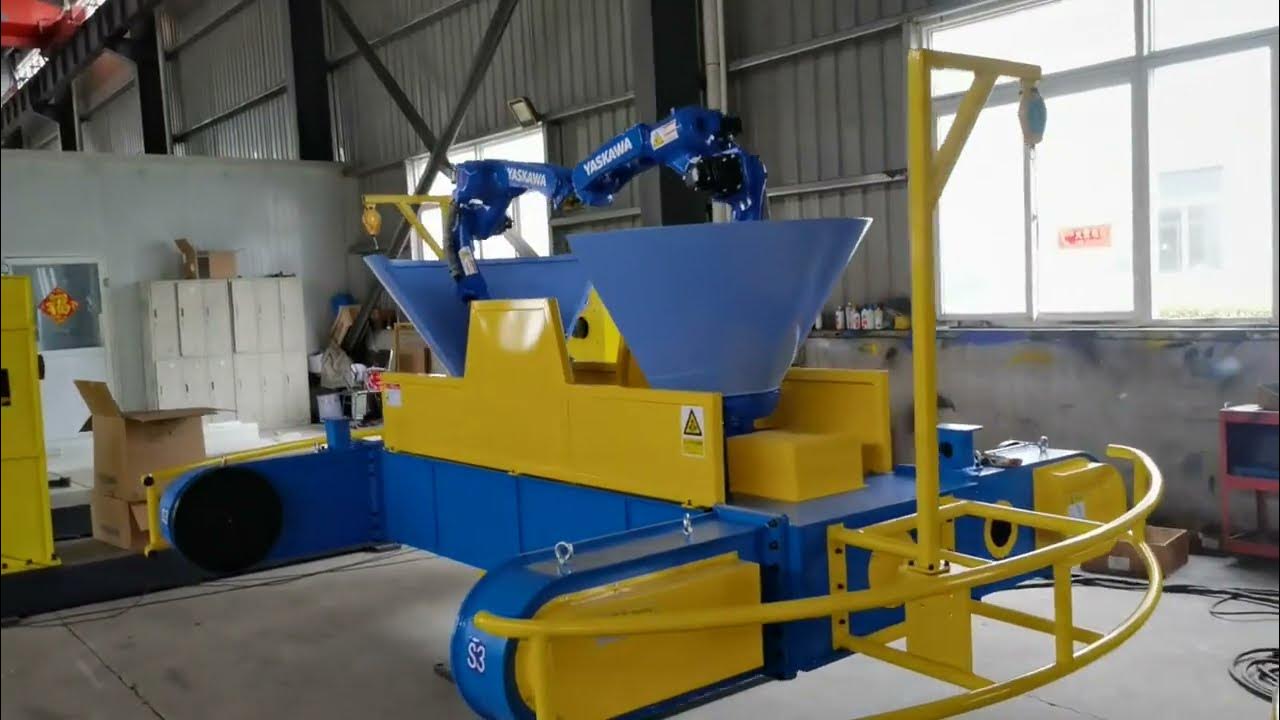 3 axis positioner yaskawa robot welding positioner automatic rotary turntable#yaskawa #robotics ...
