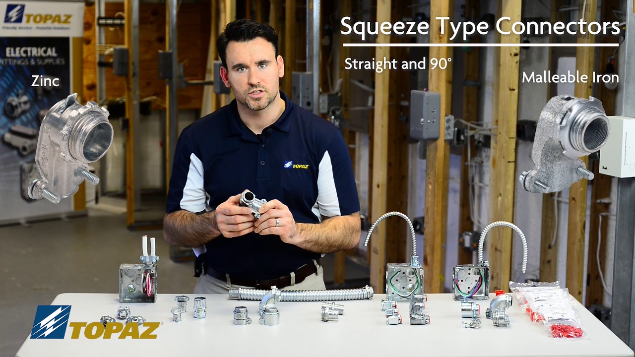Squeeze Type Flex Connectors - YouTube