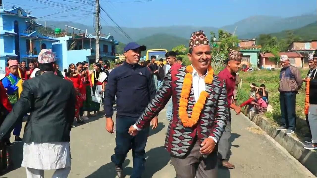 Surkheti Jhyaure Dance by Hamal Khanal Family Song : Kabi Raj Giri 😍😍 - YouTube