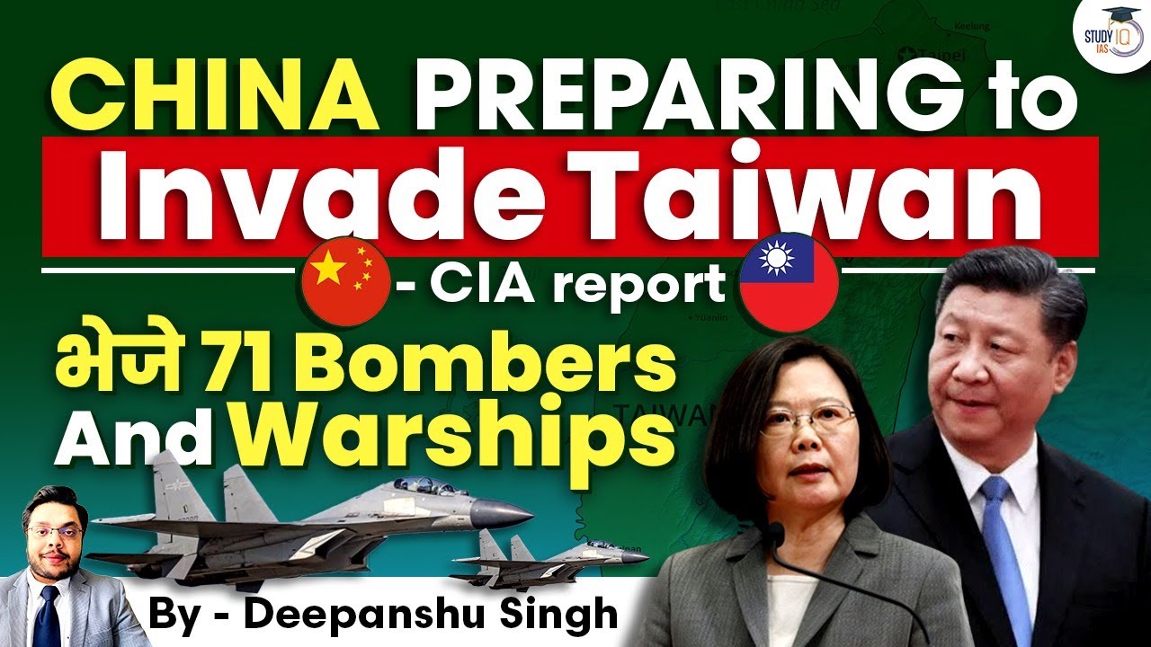 China ready to invade Taiwan after recent military drill? CIA Report ...