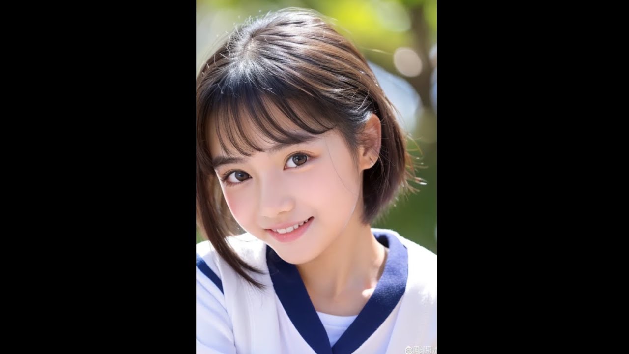 1分美女 cute girls 154 制服美女 - YouTube