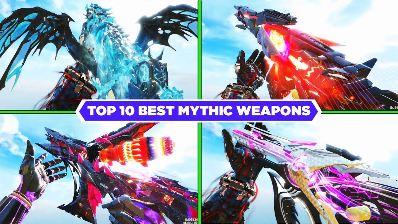 Top 10 BEST MYTHIC GUNS IN COD Mobile | Top 10 MYTHIC Weapon Inspection ...