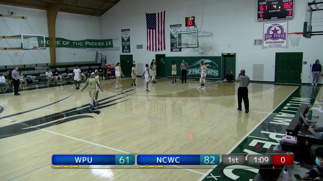 WPU Women's Basketball vs NC Wesleyan - YouTube