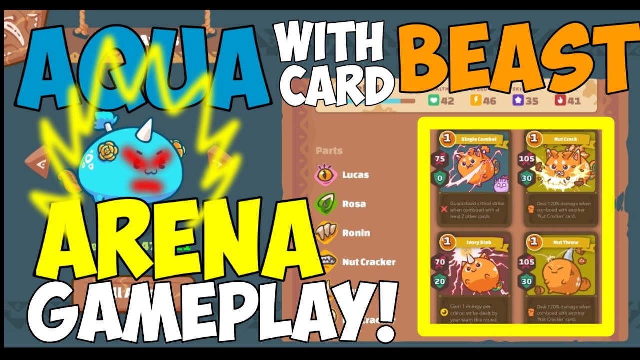 AQUA WITH A BEAST CARD IS INSANE! ARENA GAMEPLAY/STRATEGY/TUTORIAL ...