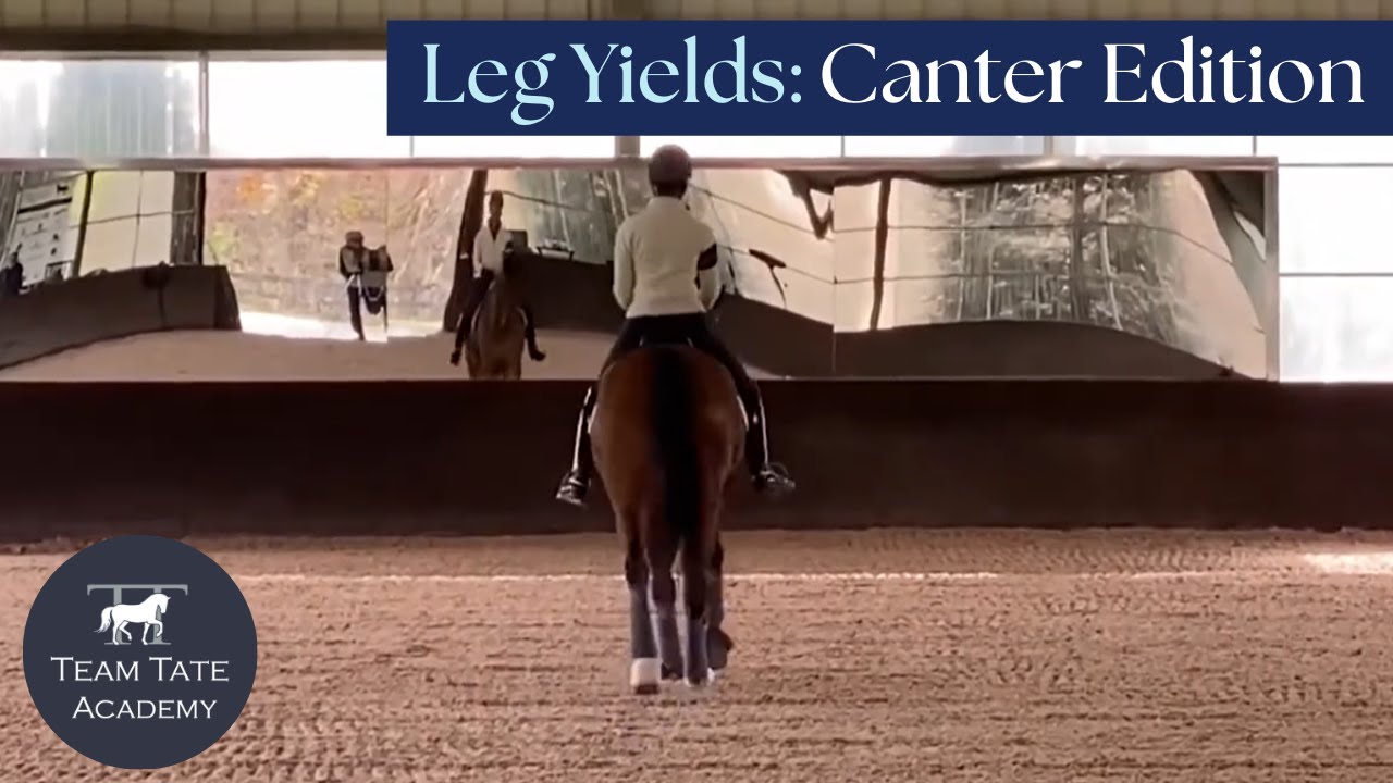 Let's Talk Leg Yields: Canter Edition - YouTube