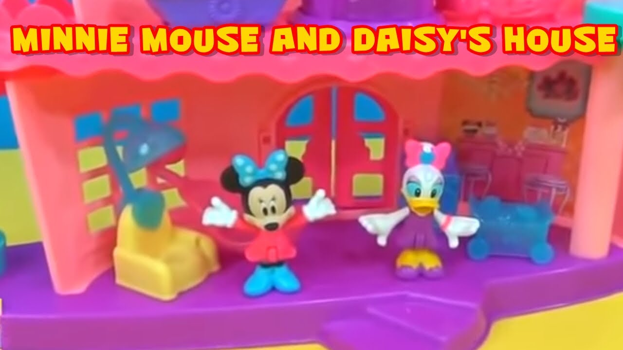MINNIE MOUSE AND DAISY's House UNIVERSAL TOYS 4KIDS #MinnieMouse # ...