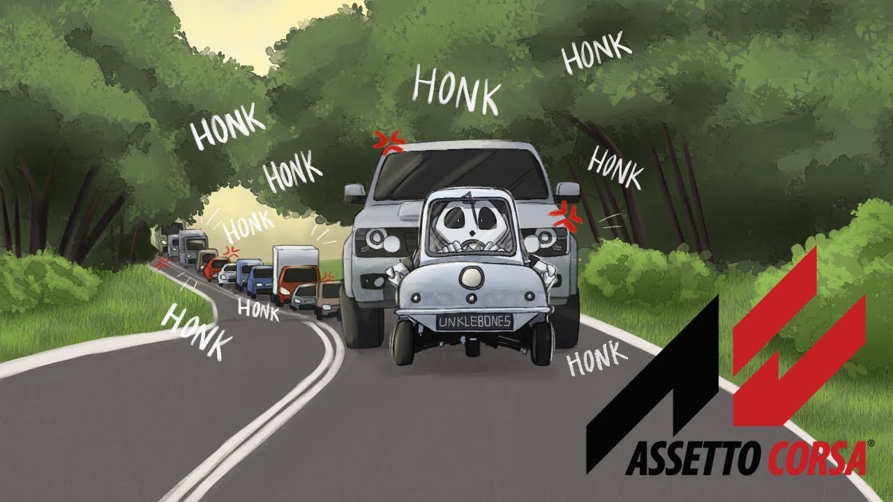 [ASSETTO CORSA] It's a lovely day out here in the British back roads ...