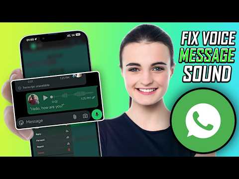 Whatsapp Voice Message Sound Problem (Easy Fix)
