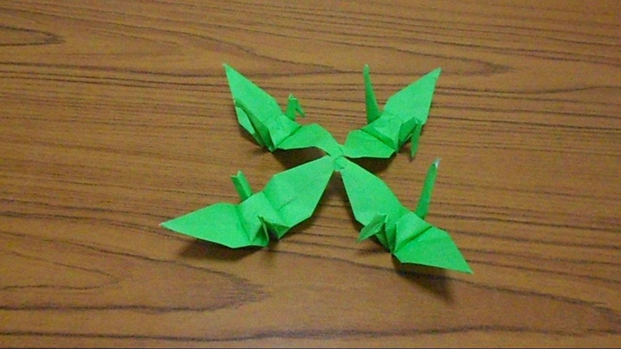 Youtube Com Origami Crane Como Hacer Una Grulla De Origami Grulla De