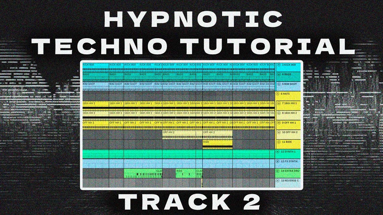 How to make Hypnotic Techno - Ableton Live Tutorial - YouTube