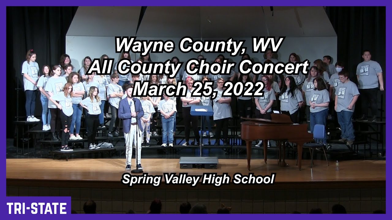 Tri-State Music - Wayne Co. WV All County Choir Concert - YouTube